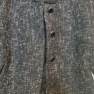 Anne Klein | Jackets & Coats | New Ak Anne Klein Black White Tweed Jacket | Poshmark